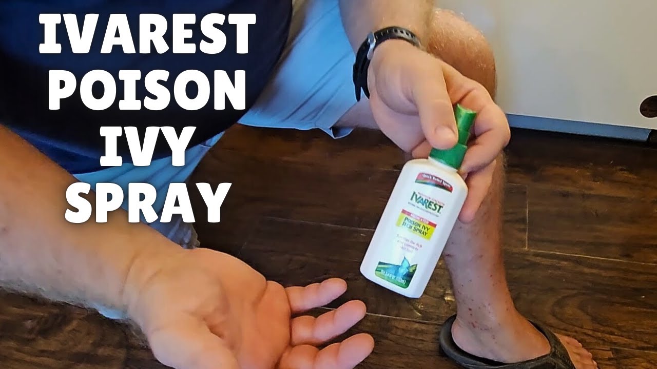 Ivarest Poison Ivy Itch Spray | Poison Ivy Spray - YouTube