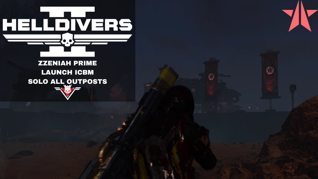 Helldivers 2 | Aggressive Solo Gameplay | Zzeniah Prime-Launch ICBM | Solo Difficulty 9 - YouTube