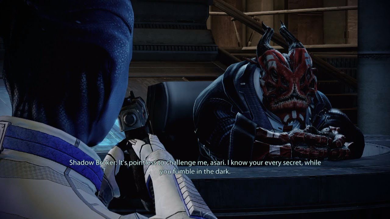 Lets Defeat The Shadow Broker And Save Liaras Friend Mass Effect