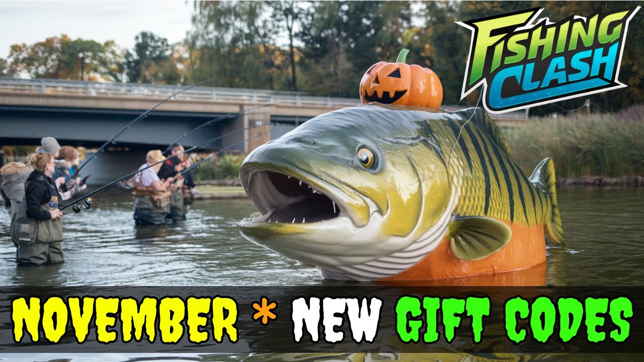 NOVEMBER CODES FISHING CLASH CODES 2024 - FISHING CLASH GIFT CODES - FISH CLASH CODES - YouTube