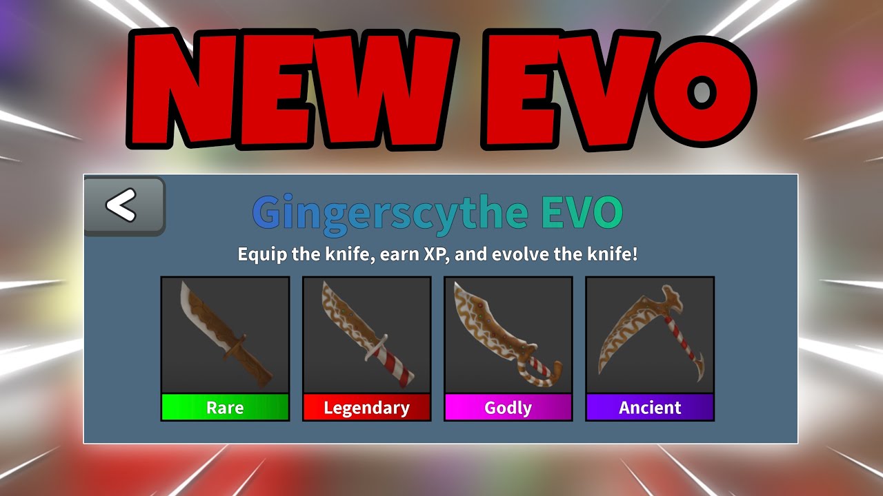 I Bought The NEW EVO in the MM2 Christmas Update.. (Murder Mystery 2 ...