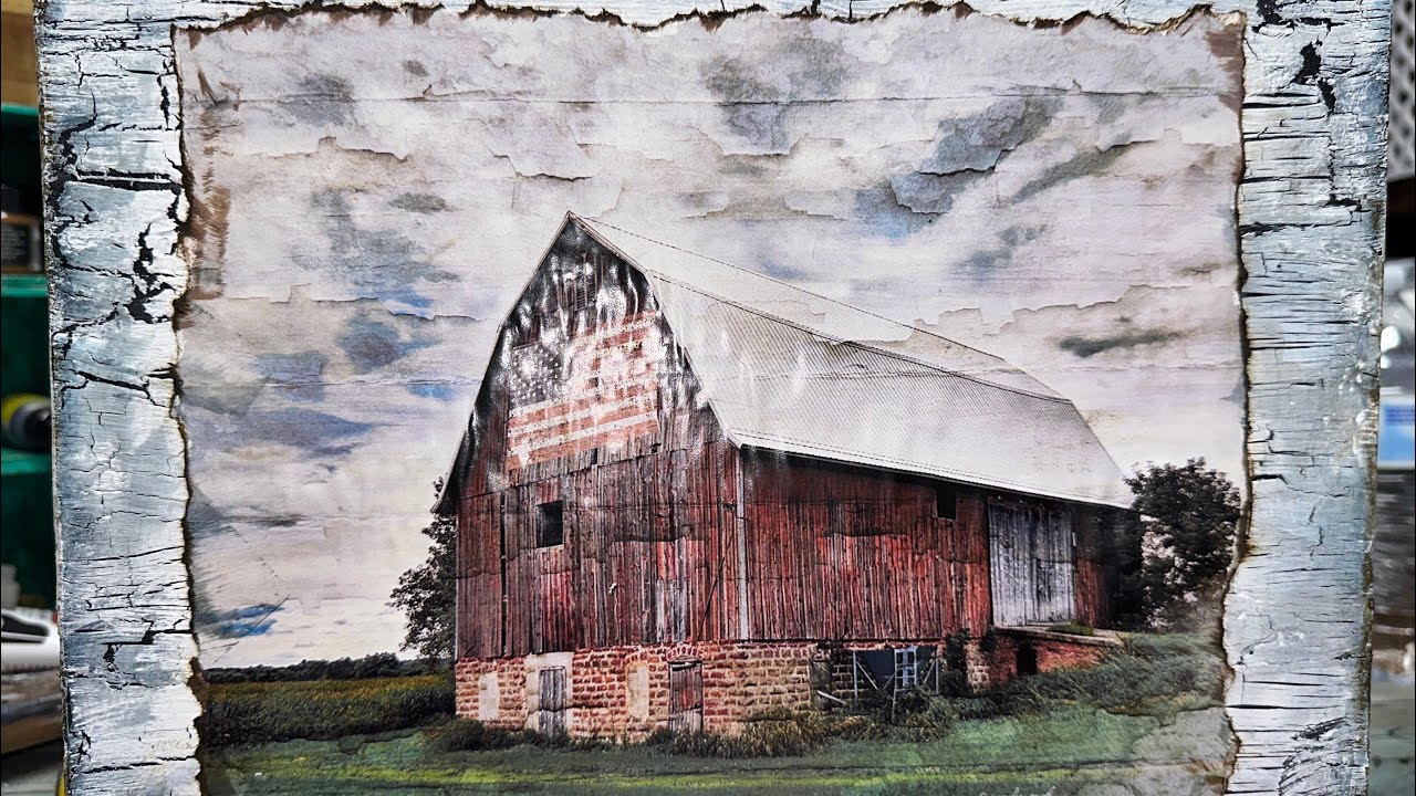 Shelf sitter with Artist Jennifer pugh print - YouTube