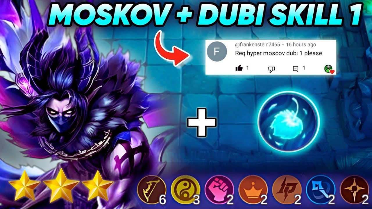 HYPER MOSKOV + DUBI SKILL 1 - META PRINCE (7) SYNERGY COMBO MAGIC CHESS 2023 - YouTube