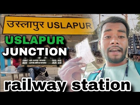 🍁 CHHATTISGARH Ke USLAPUR RAILWAY STATION (junction) ka NAJARA 👈🏻# ...