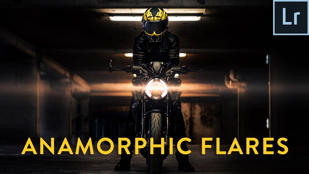 How to add anamorphic lens flares in Lightroom (NO PHOTOSHOP!) - YouTube