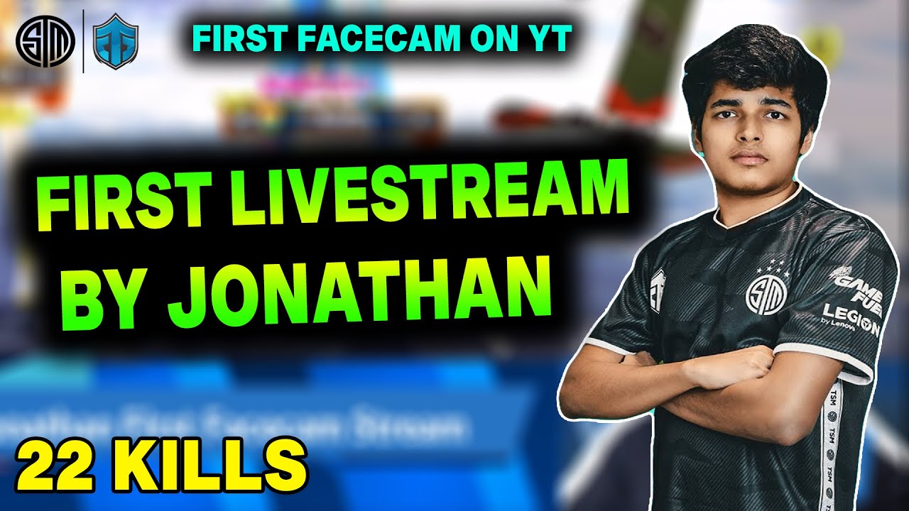 #JONATHAN First Live Stream On YOUTUBE | JONATHAN Showing Best Reflexes ...
