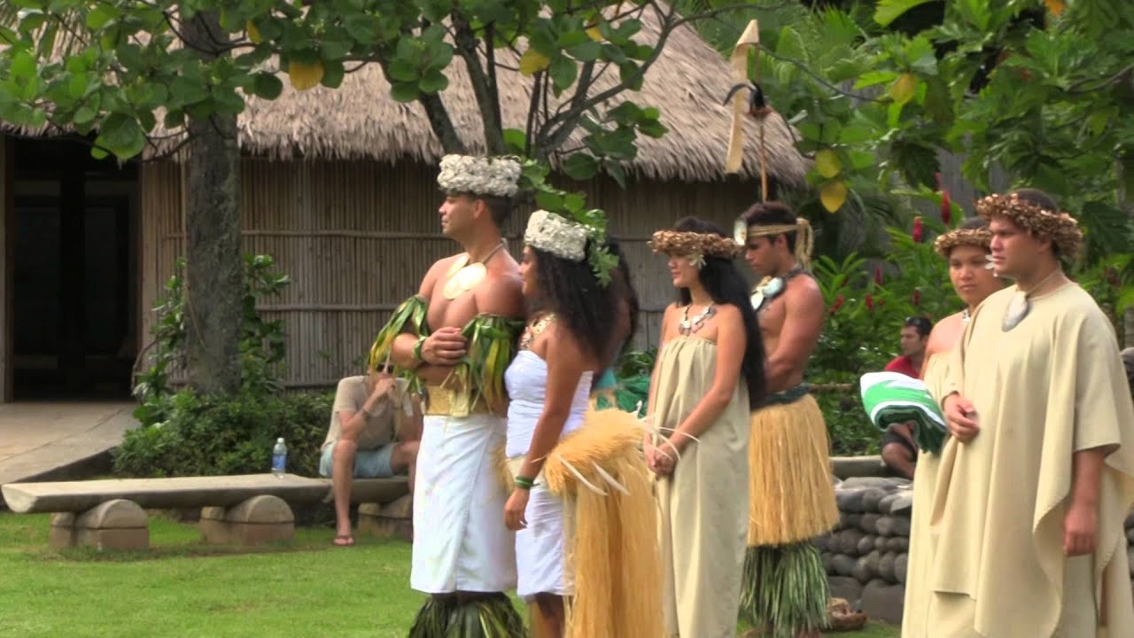 Bride and Groom Ceremony Polynesian Cultural Center Hawaii - YouTube