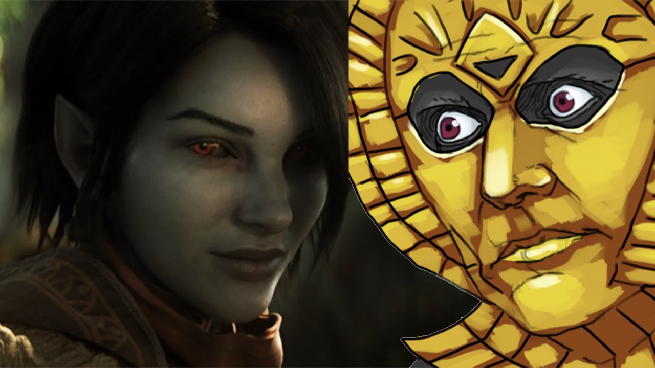 Dagoth Ur tells a tale about Naryu - YouTube