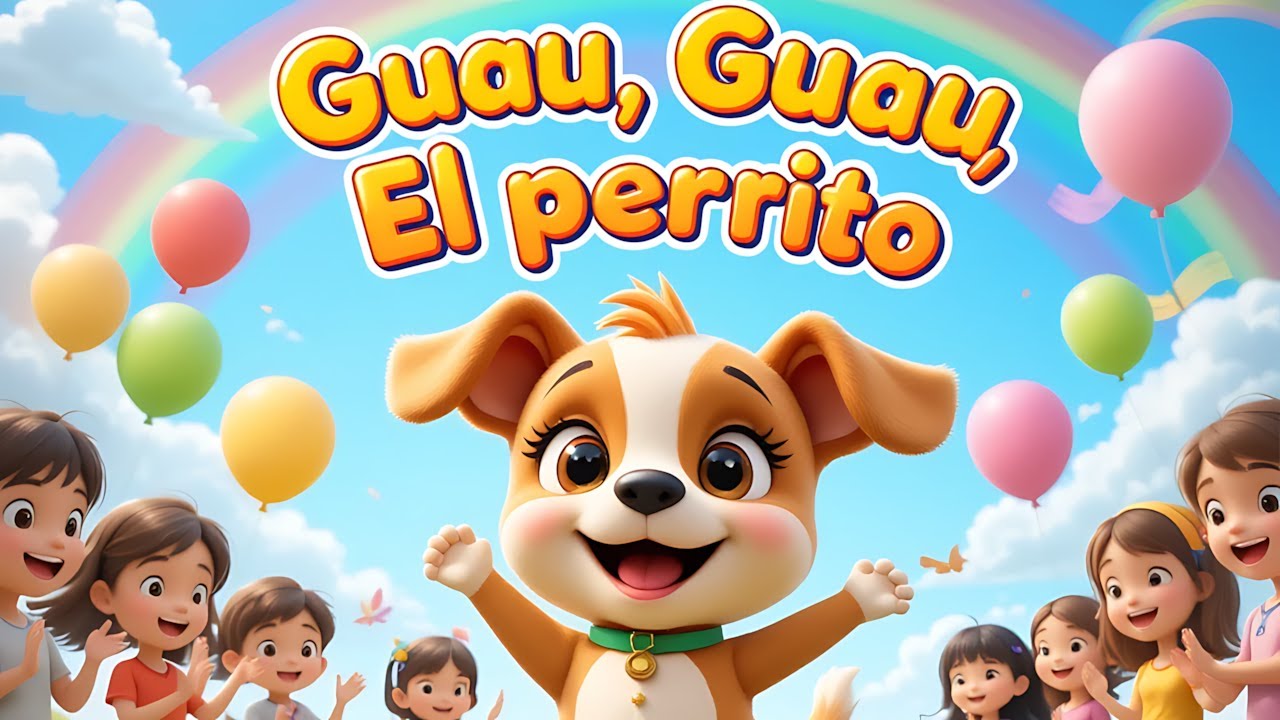 ¡Guau Guau! El Perrito 🐶🎶 Canción infantil - YouTube