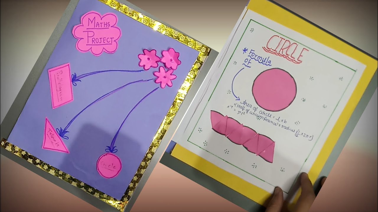 Maths Portfolio Class 7- Maths Project Class 7 Formula Of Area Of ...