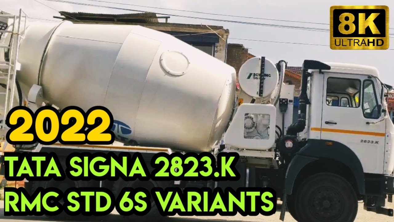 Tata Signa 2821.K RMC STD 6S BS-6 2022 Concrete Mixture Truck Details ...