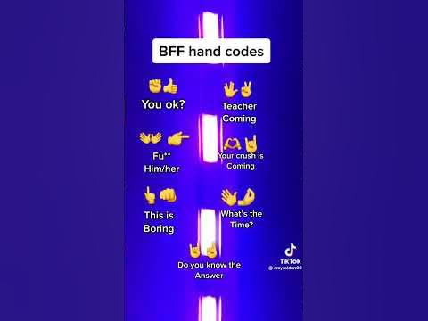 BFF HAND CODES *part 5 - YouTube