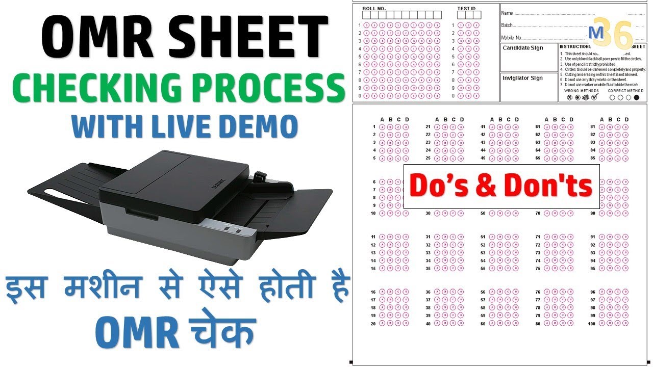 OMR Sheet Checking Process Live Demo Know Facts And Process By omr-sheet-checking-process-live-demo-know-facts-and-process-by