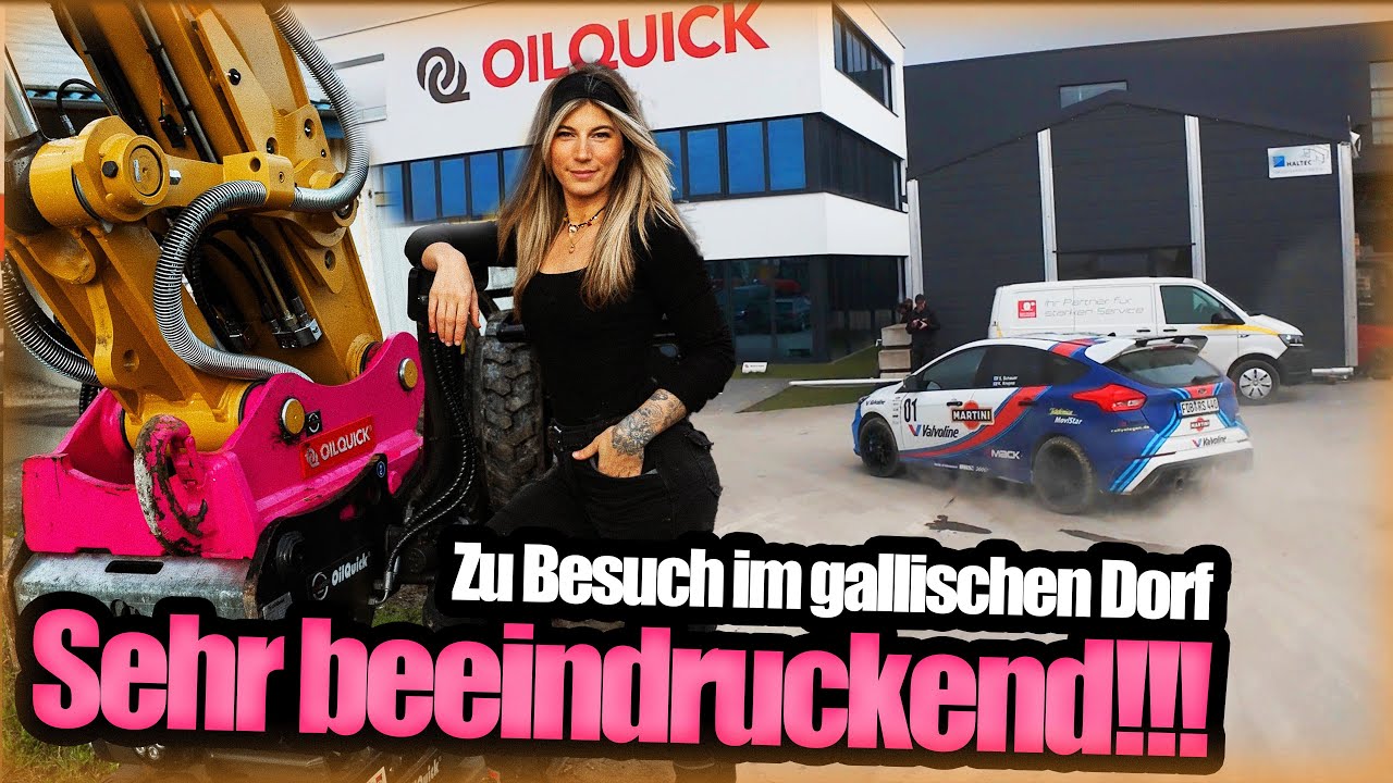 Das ist krass! Wie wird ein Schnellwechsler hergestellt? - Team Tschulique besucht Oilquick ...