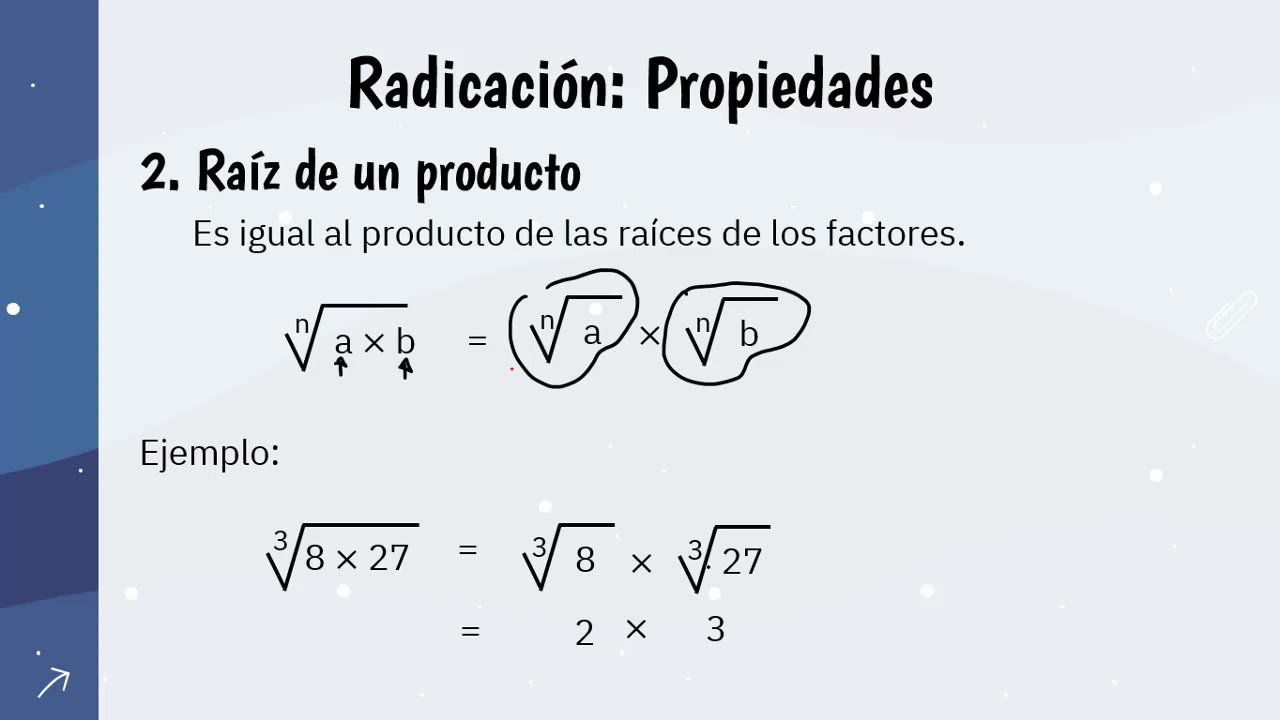 SEMANA 7: PROPIEDADES DE LA RADICACIÓN - YouTube