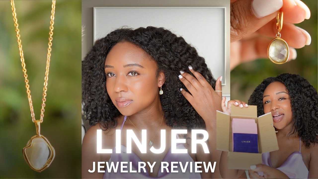 Linjer Jewelry Haul | Sustainable Jewelry - YouTube