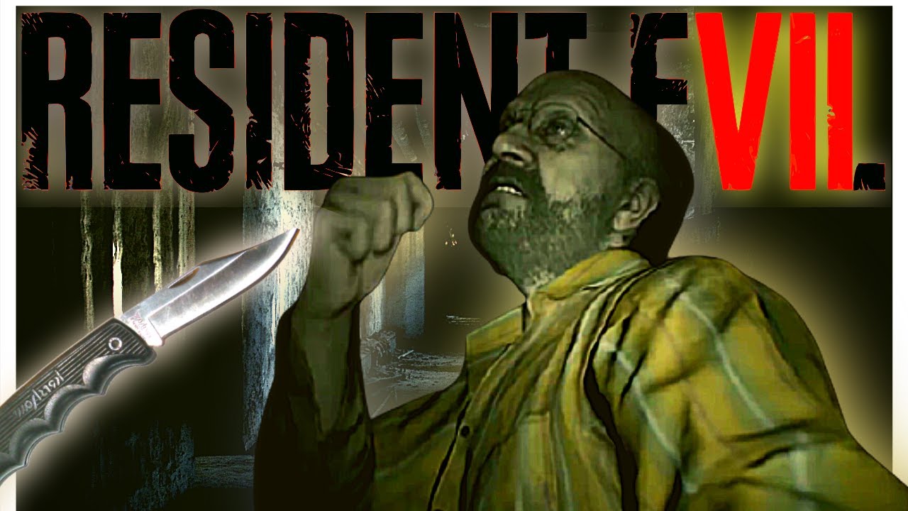 Resident Evil 7: Jack Baker takes a car to a knife fight (Highlight ...
