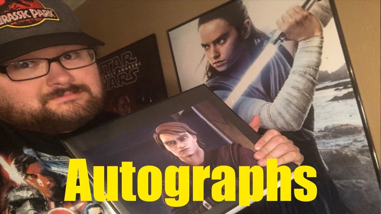 My Autograph Collection - YouTube