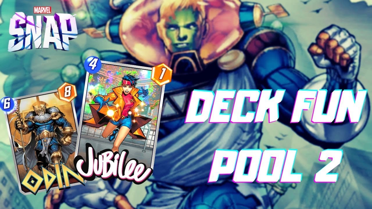 MARVEL SNAP FR : UN DECK POOL 2 BIEN FUN POUR MONTER - YouTube