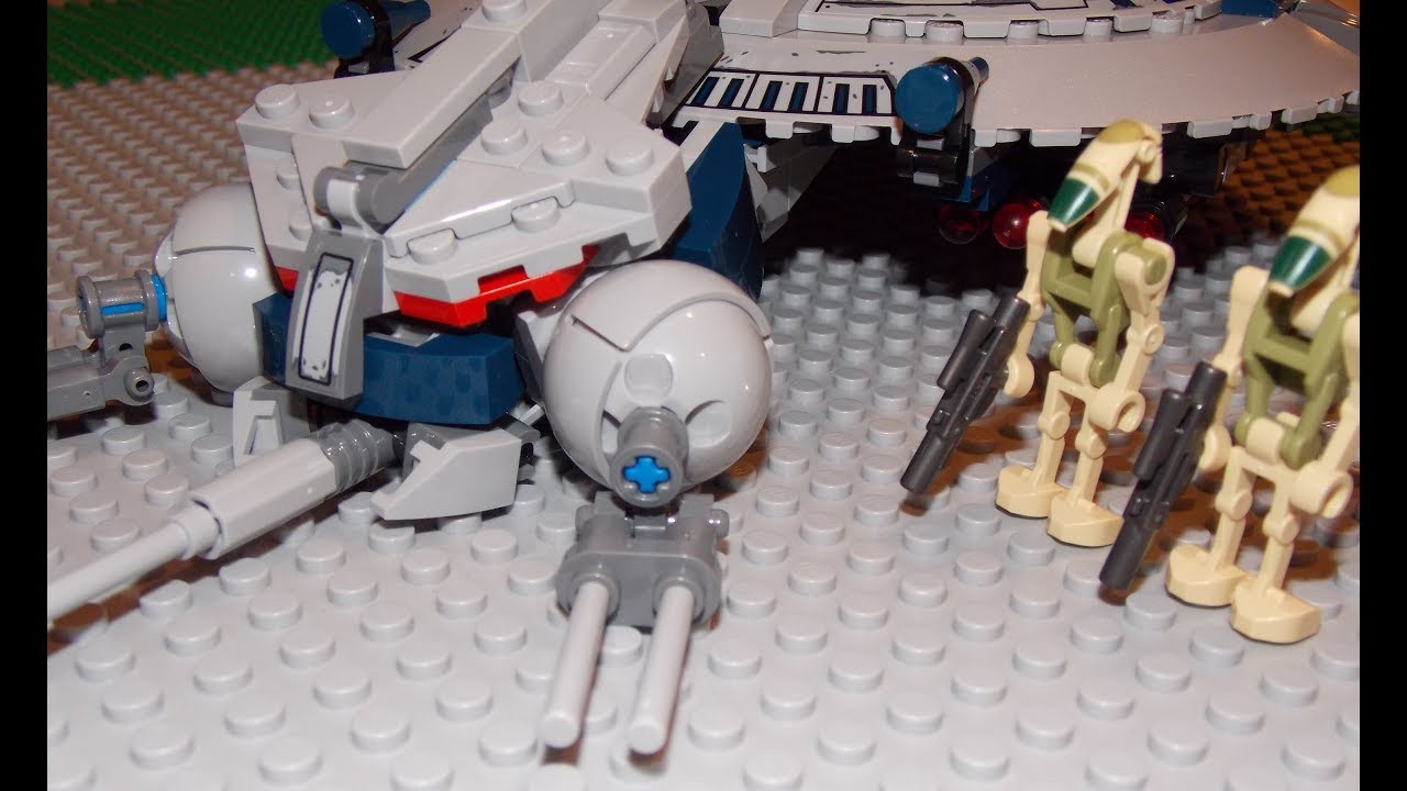 Lego Star Wars Droid Gunship - YouTube