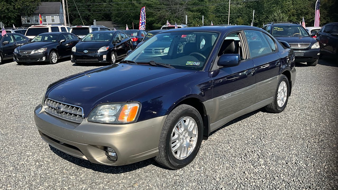 2004 Subaru Outback Legacy Limited Sedan - YouTube