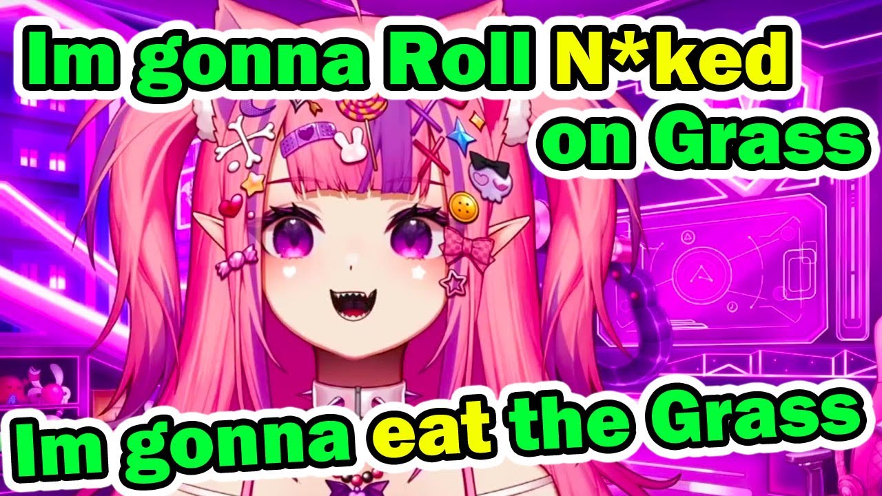 Ironmouse Faces her Fear of Touching Grass - YouTube