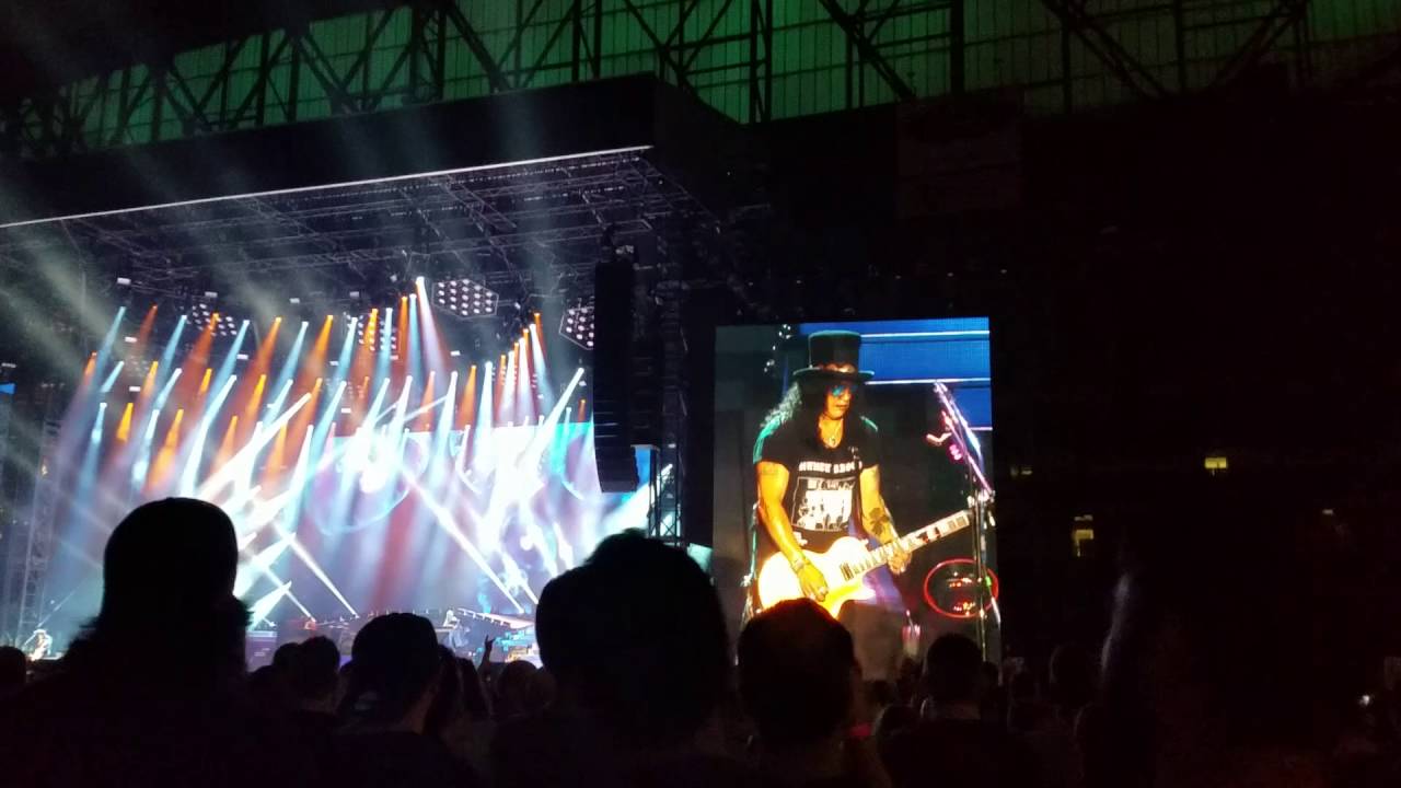 GNR 'Estranged' LIVE June 23, 2016, Detroit! - YouTube