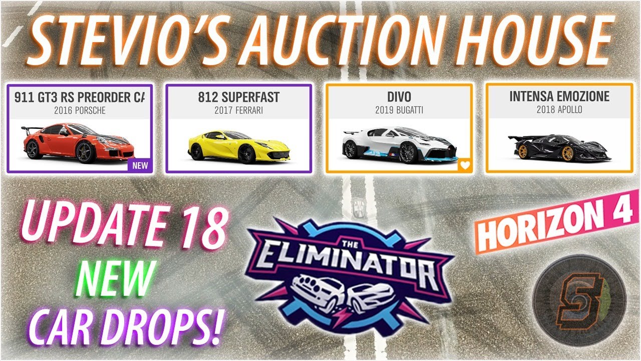 #Forzathon LIVE OPEN LOBBY The Eliminator UPDATE Forza Horizon 4 Live ...