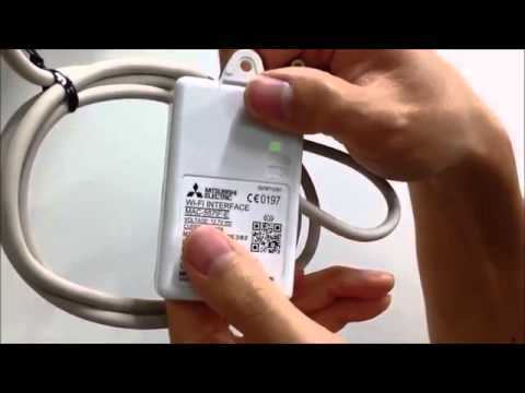 Comment installer son interface WIFI Mitsubishi MAC-557IF-E - YouTube