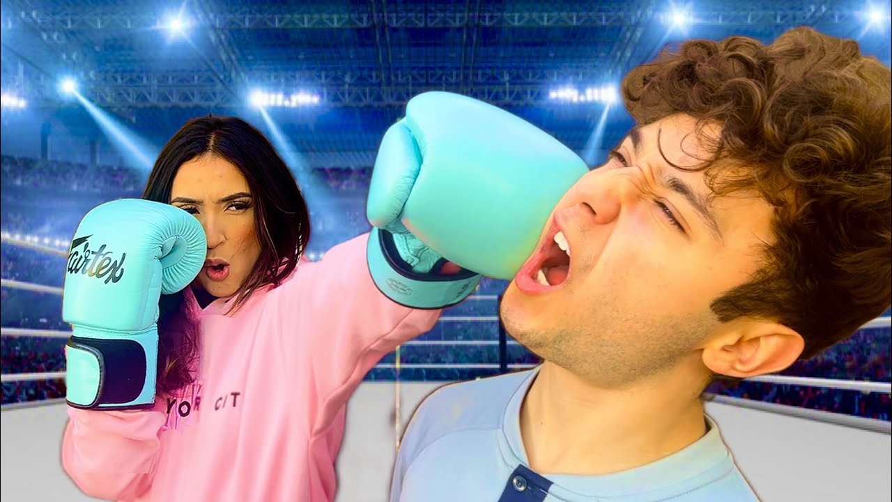 Teaching My GIRLFRIEND BOXING in 24 HOURS!!! (WE FOUGHT!) *PAINFUL ...
