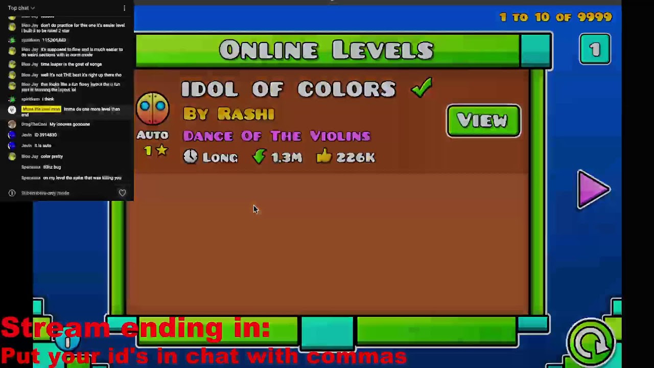 🔴LIVE🔴GEOMETRY DASH🔴 | PLAYING YOUR LEVELS🔴 Level req - YouTube