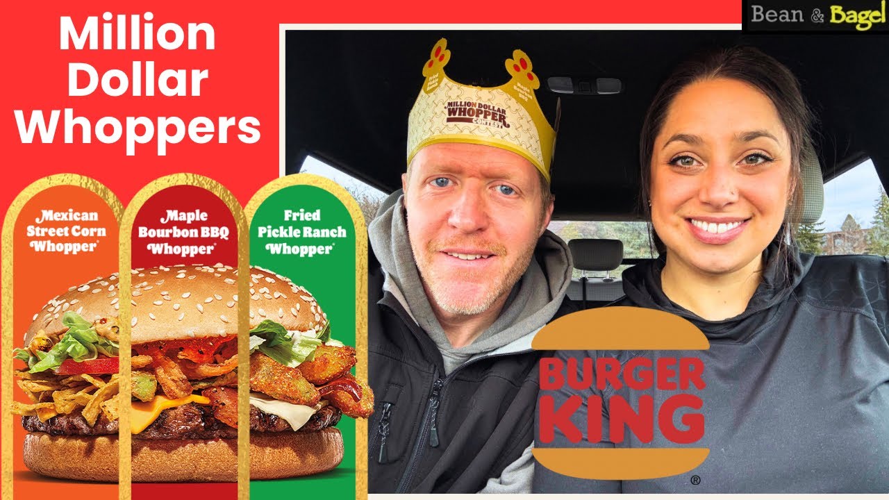 3 Million Dollar Whopper Finalists | Burger King Review - YouTube