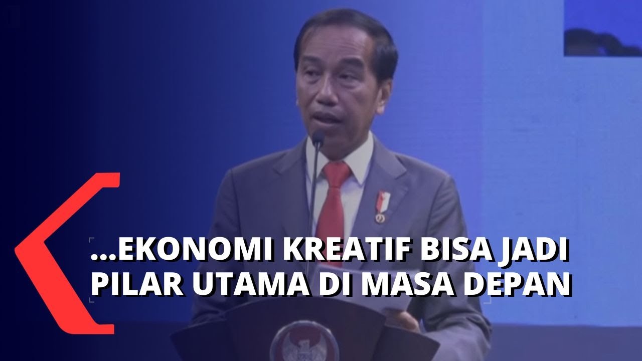 Buka Konferensi Ekonomi Kreatif, Jokowi Yakin Indonesia Ikut Andil ...