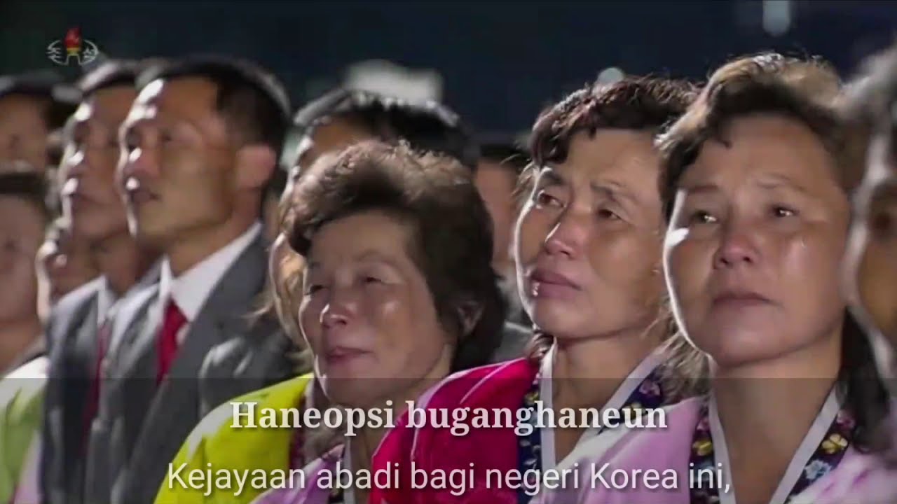 North Korea Anthem (Aegukka) - Lyrics - Sub Indo - YouTube