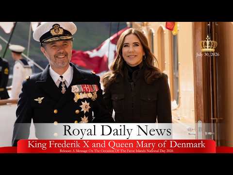 King Frederik X and Queen Mary of Denmark Mark the Faroe Islands' National Day | More #royalnews