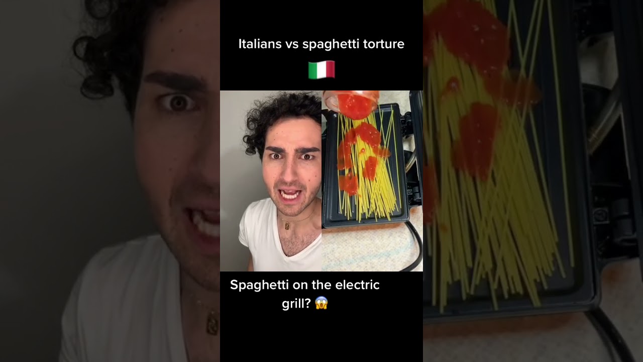 Italians Get Mad at Spaghetti Crime 😱 #shorts - YouTube