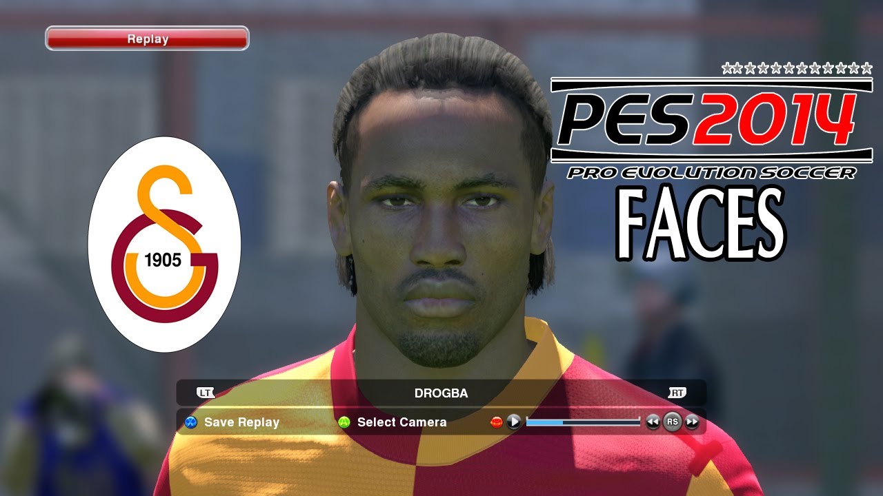 Pro Evolution Soccer 2014 (PES 2014) - Galatasaray Player Faces - YouTube