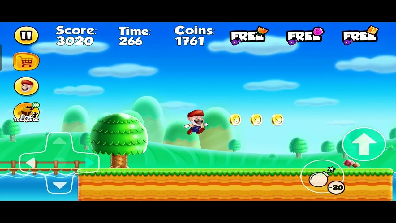 Level 3 Full Gameplay | Super Run Classic Adventure (4K) - YouTube
