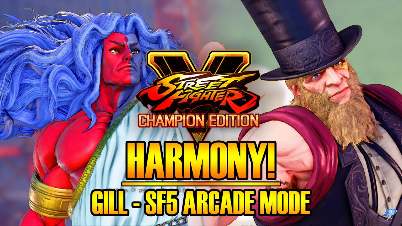 HARMONY! | SF5 Arcade Mode - Street Fighter 5: Champion Edition | PS4 ...
