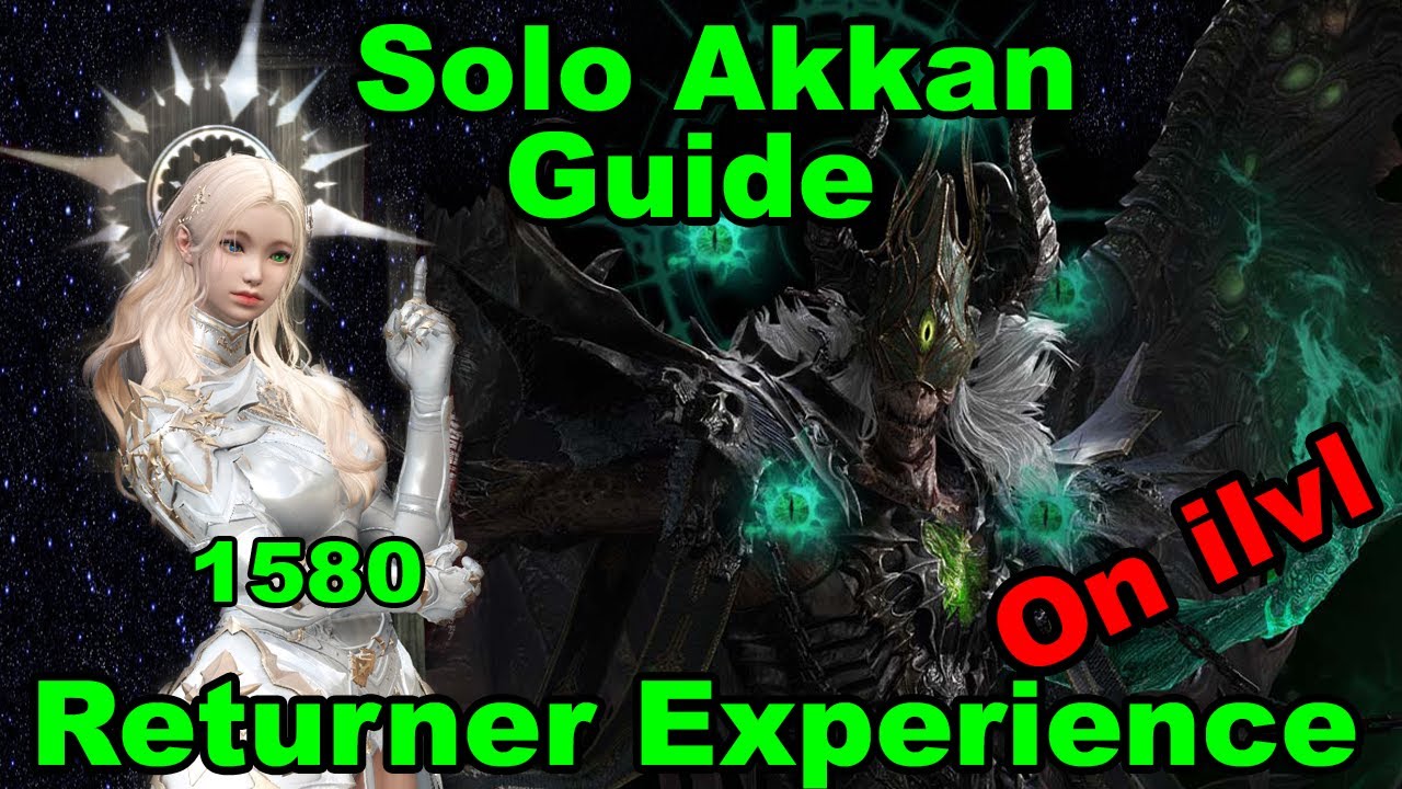 Solo Akkan Walkthrough! | Returning / New Player Experience | Lost Ark ...