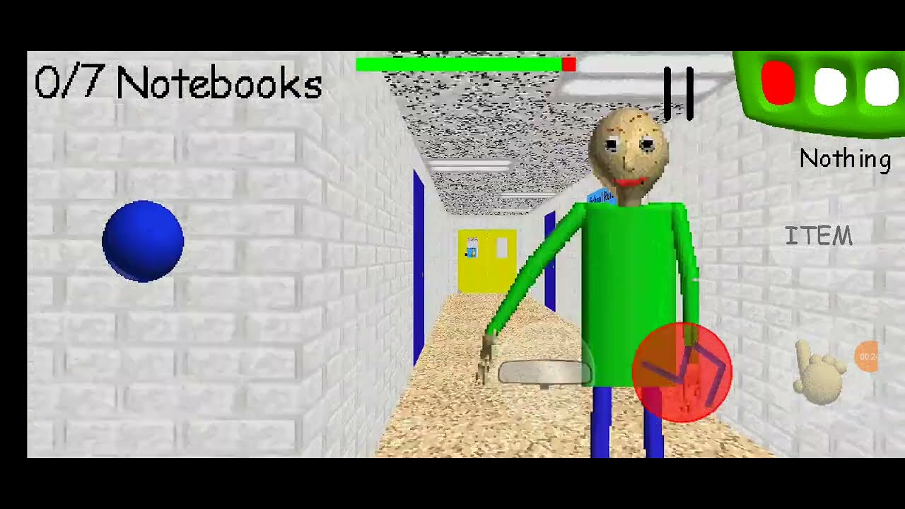 Baldi's Basics v1.4.3 Android SECRET ENDING (FT: my family speaking in ...