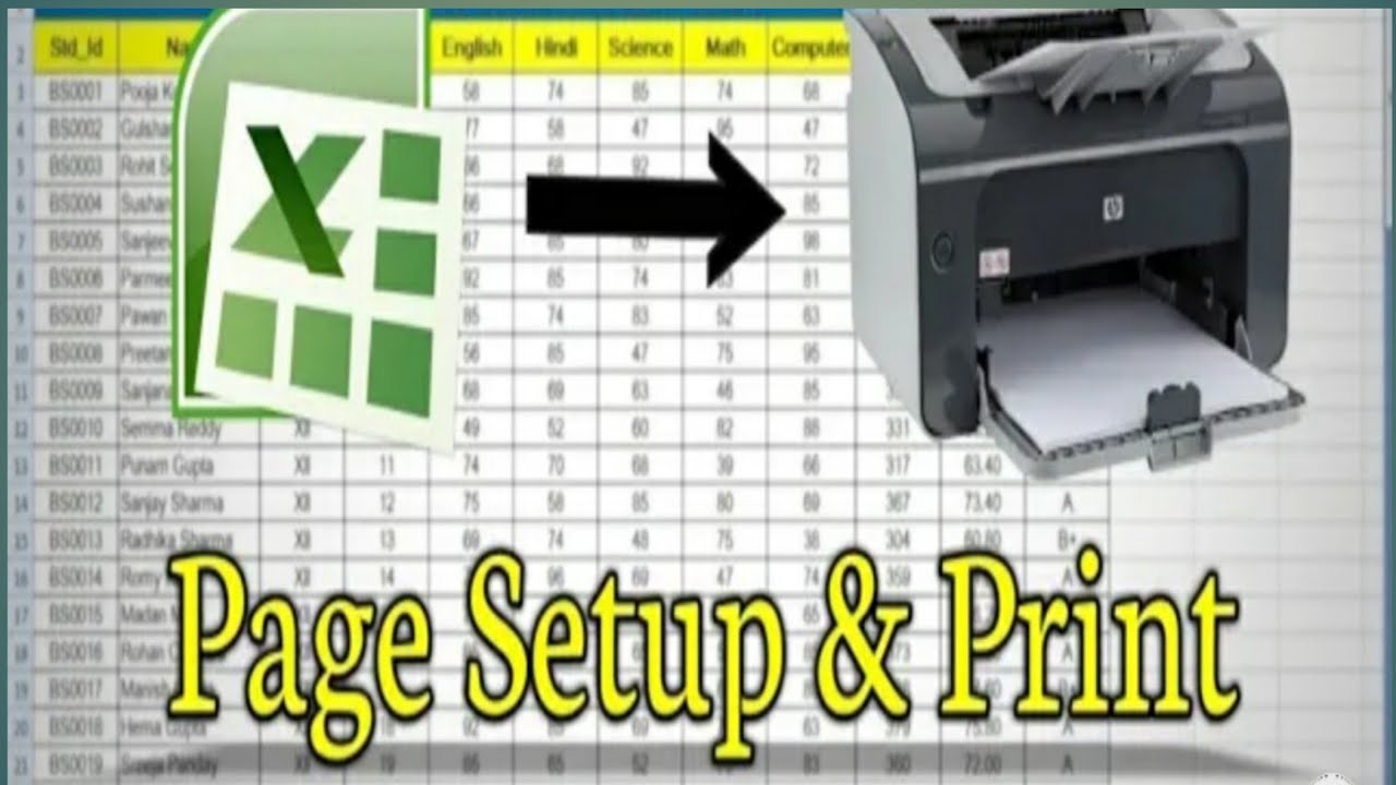 How to Page Setup and Print | Computer By Mahfooz Sir - YouTube
