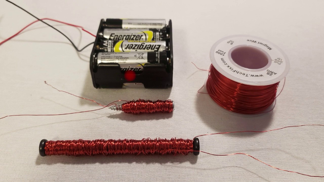 How To Make An Electromagnet YouTube