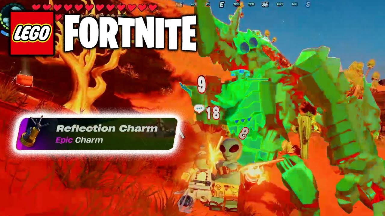 Lego REFLECTION CHARM reflects damage back at your enemies... or does ...