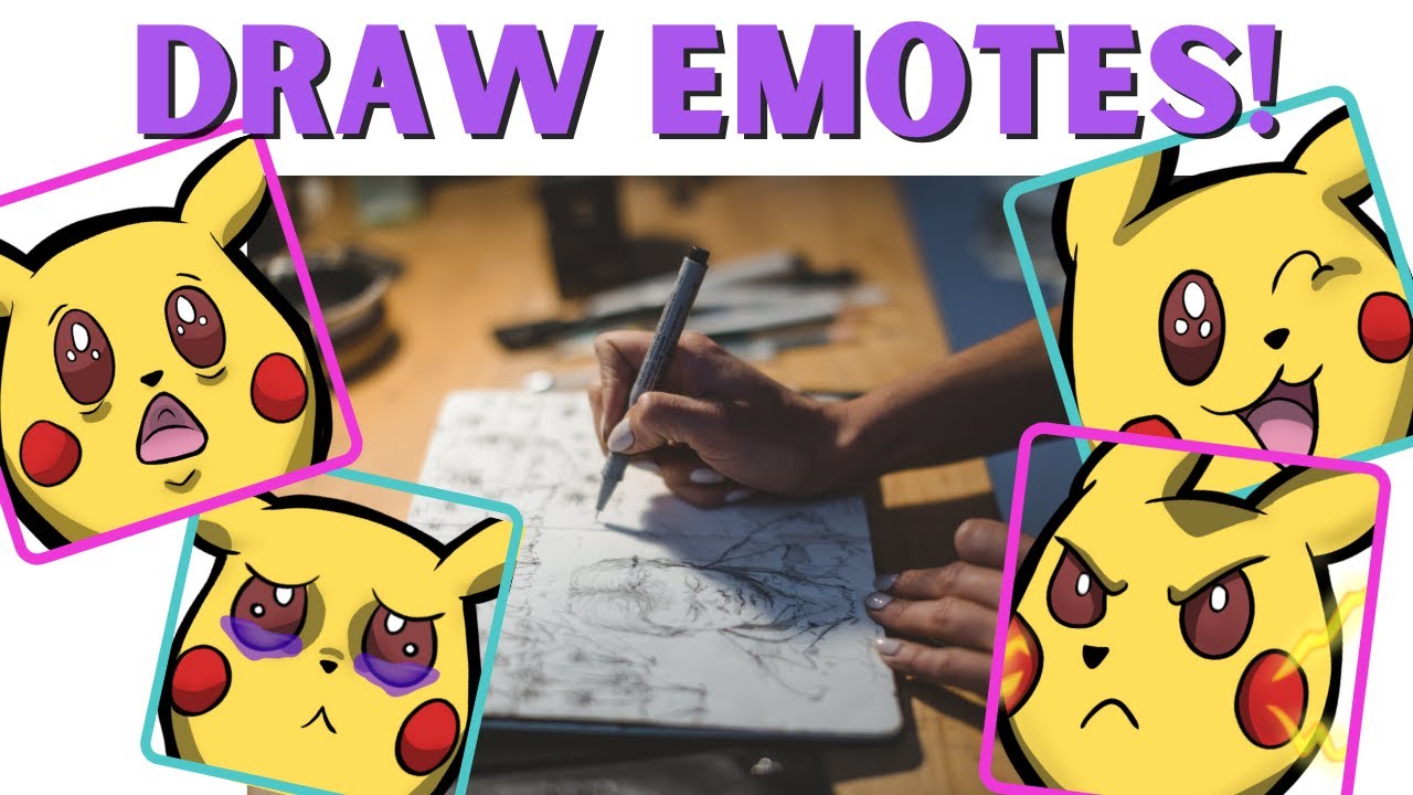 DRAWING EMOTES FOR BEGINNERS / How to Get Started with Digital Art ...