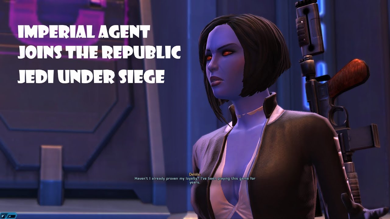 SWTOR: Imperial Agent Joins the Republic and Betrays the Empire - Jedi ...