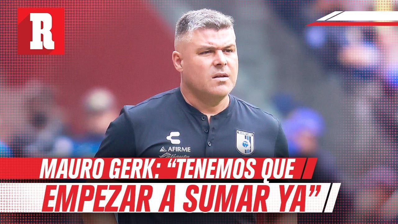 Mauro Gerk sabe que Querétaro tienen que empezar a ganar ya - YouTube