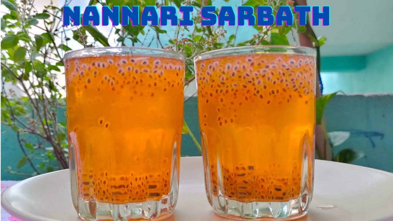 ||Nannari Sarbath Recipe in Tamil|| சில்லுனு ஒரு சர்பத் || - YouTube