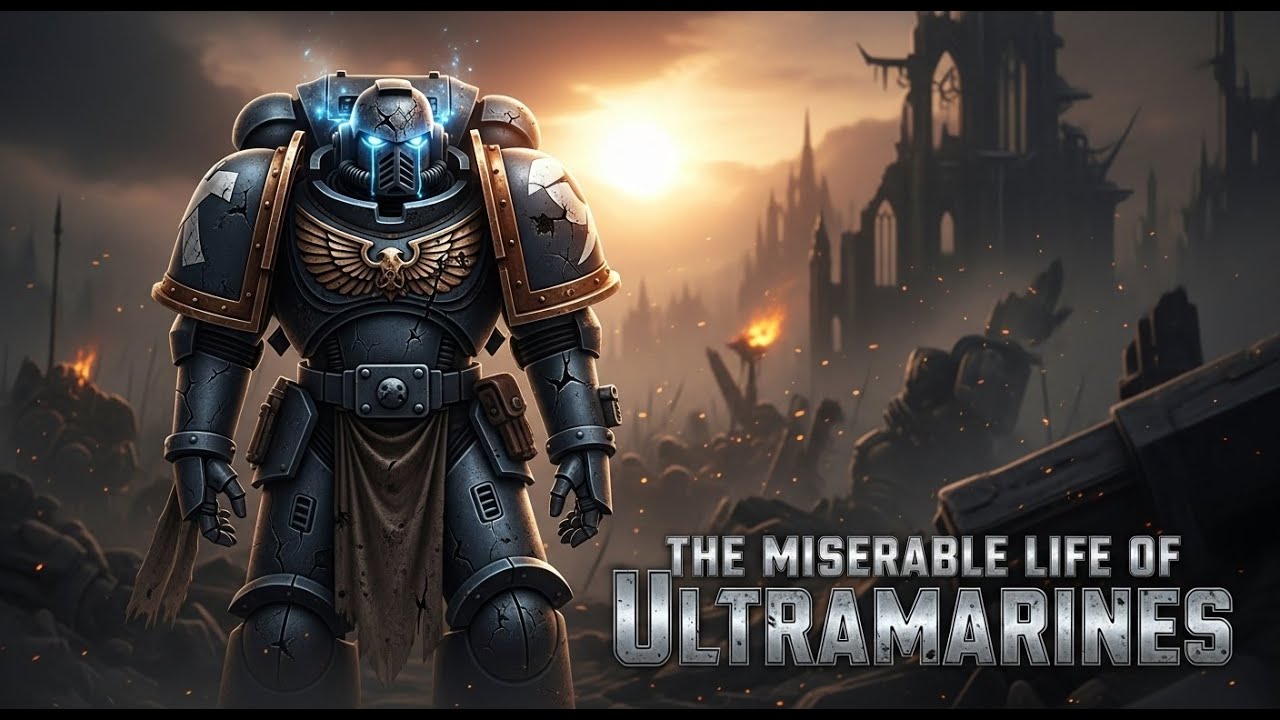 The Miserable Life Of Ultramarines In Warhammer 40K - YouTube