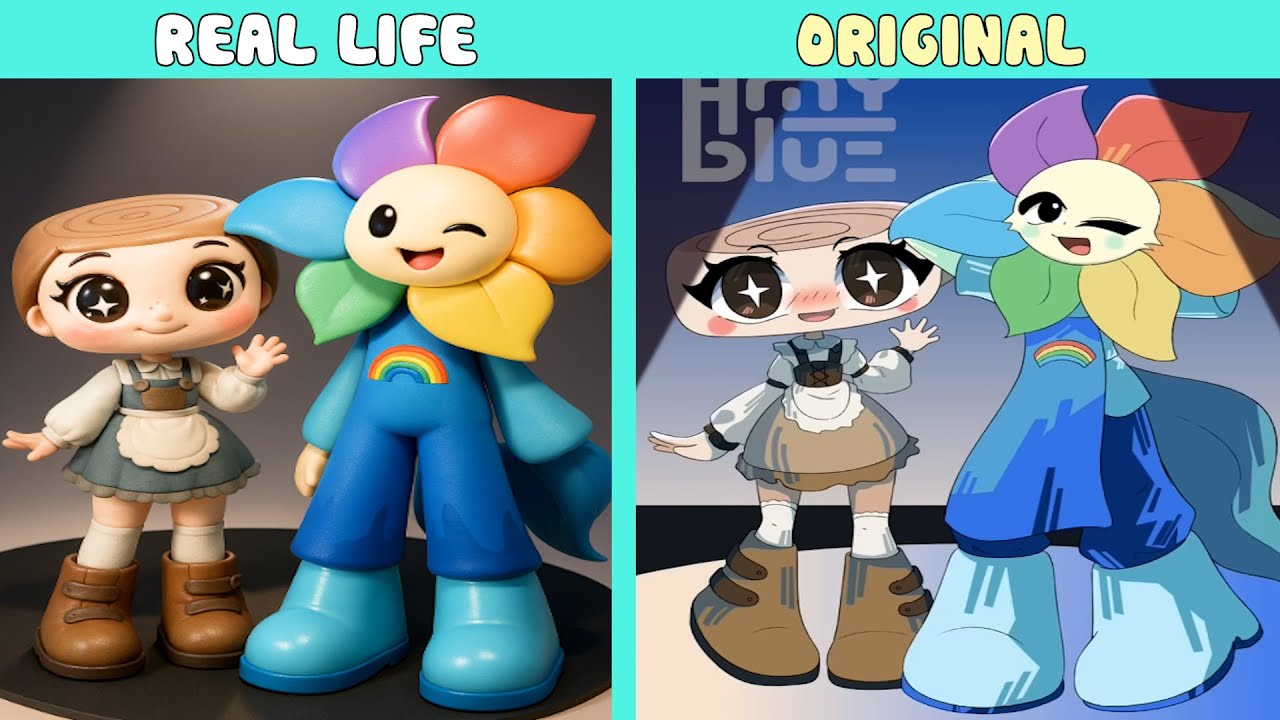 WOW!! They Swapped Outfits Danny? | DannyWorld Original vs Real life ...